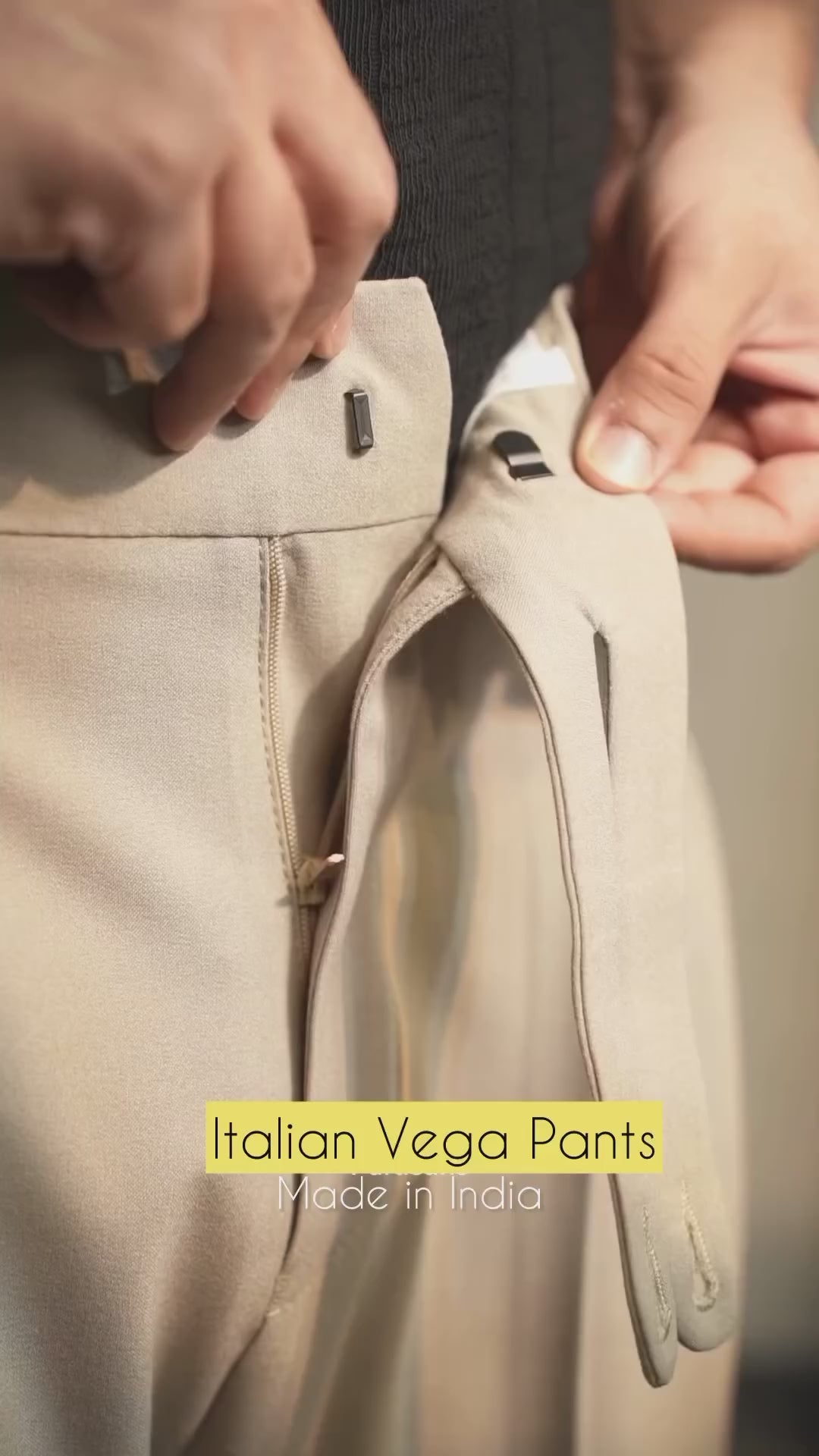 Charcoal Black Classic Buttoned Formal Gurkha Pants by ITALIAN VEGA ...