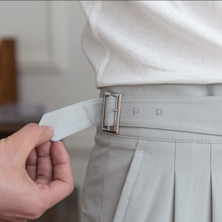 Classic Buckle Formal Gurkha Pants by ITALIAN VEGA® – Italian Vega®